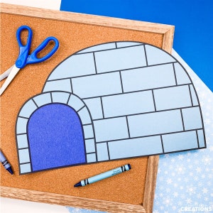 Igloo Craft | Winter Craft | Winter Activities | Igloo Activities ...