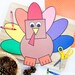Turkey Craft | Shape Craft | Thanksgiving Craft | Turkey Activities ...