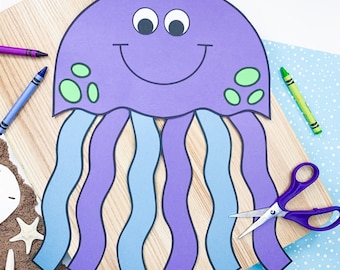 Whale Craft Patterns Ocean Animals Activity Sea Life Ocean Habitat ...