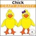 Easter Craft for Kids | Chick Craft Patterns | Life Cycle of a Chicken ...
