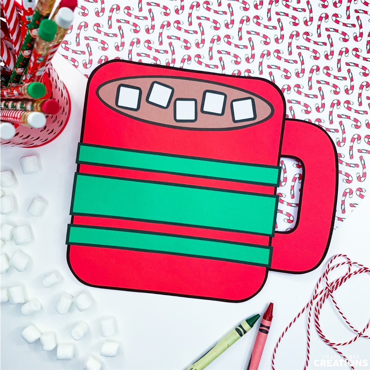 Hot Chocolate Craft | How to Make Hot Chocolate Craft | Winter ...