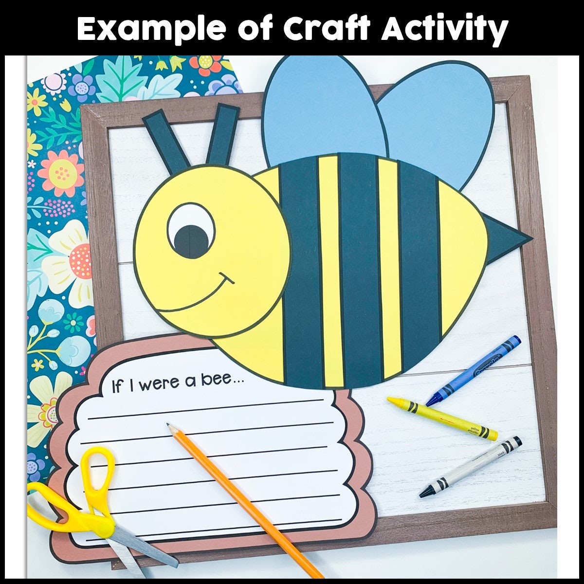 Bee Craft Patterns | Spring Bulletin Board | Spring Activities | Spring ...