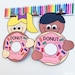 Valentines Day Donut Craft Patterns | Valentines Day Activities ...