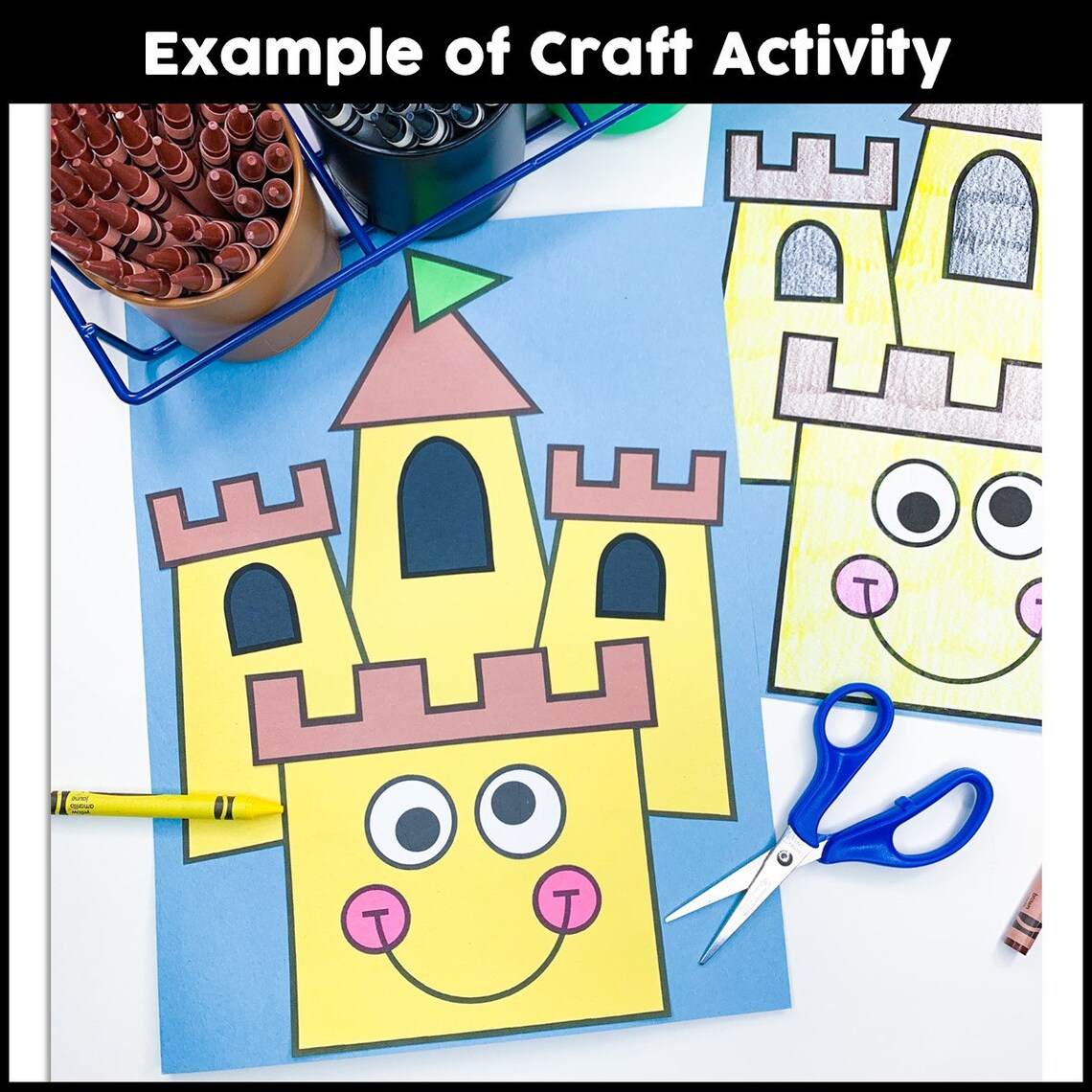 Sandcastle Craft for Kids Summer Craft Sandcastle Template Pattern End ...