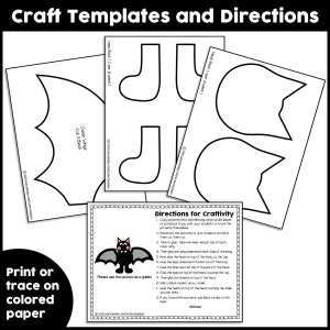 Bat Craft | Stellaluna | Halloween Activities | Halloween Bulletin ...