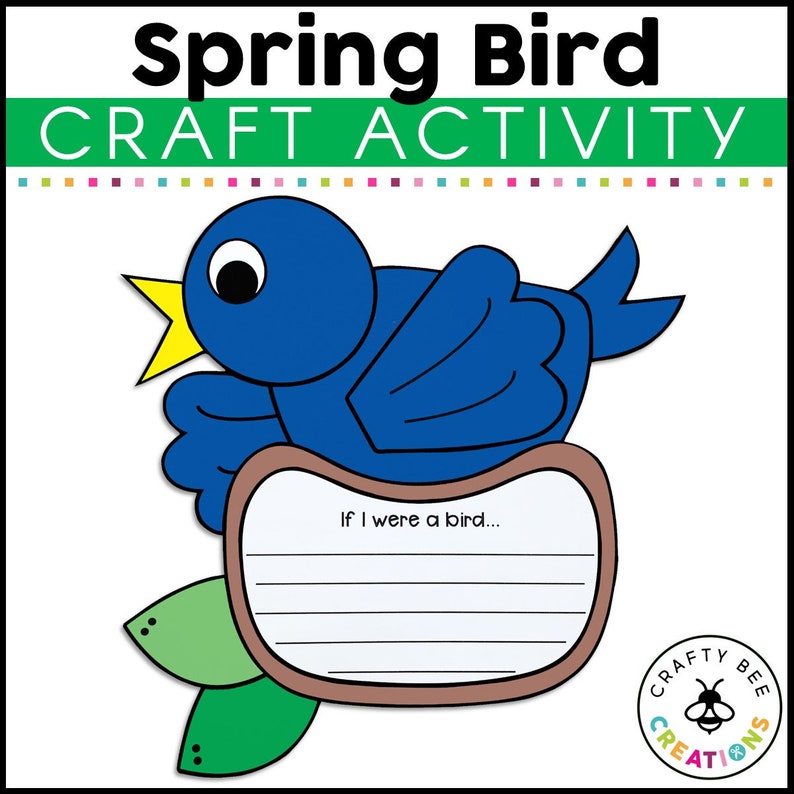 Bird Craft Patterns | Spring Bulletin Board | Spring Activities ...