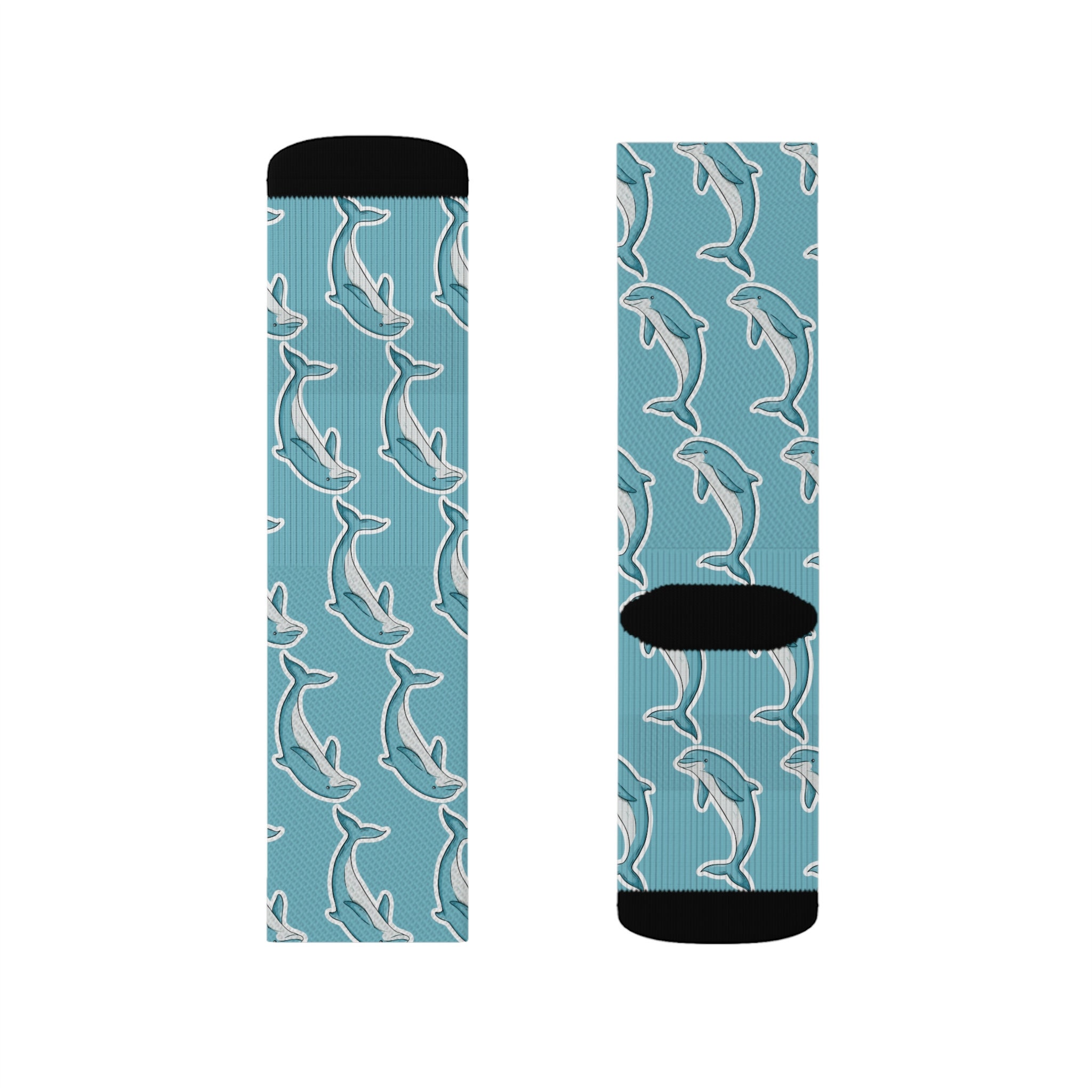 Dolphin Socks - Etsy