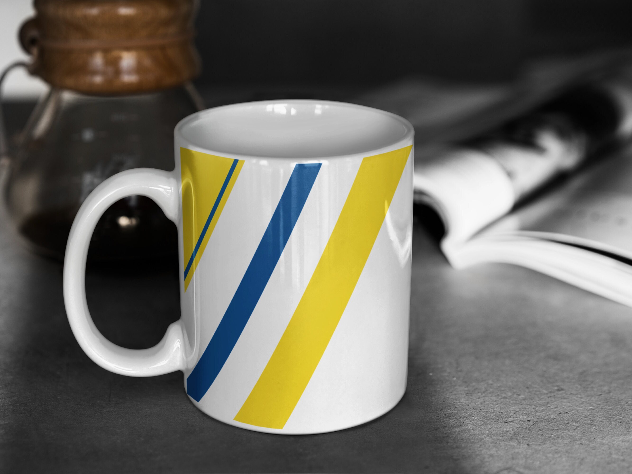 Leeds Fan Coffee Mug, 11 Oz Ceramic Tea Cup, Funny Father's Day Gift ...