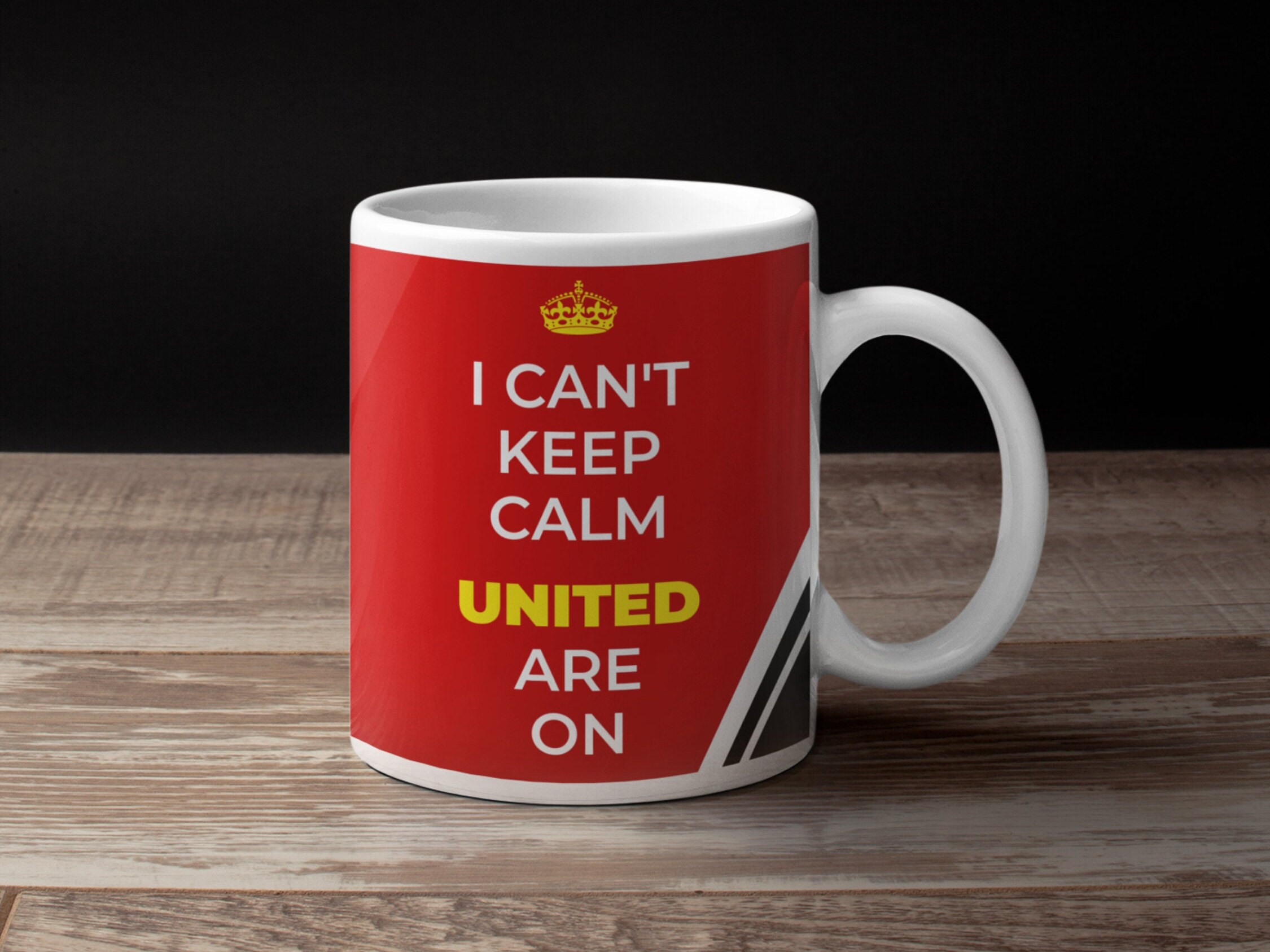 United Fan Coffee Mug 11 Oz Utd Supporter Ceramic Tea Cup - Etsy UK