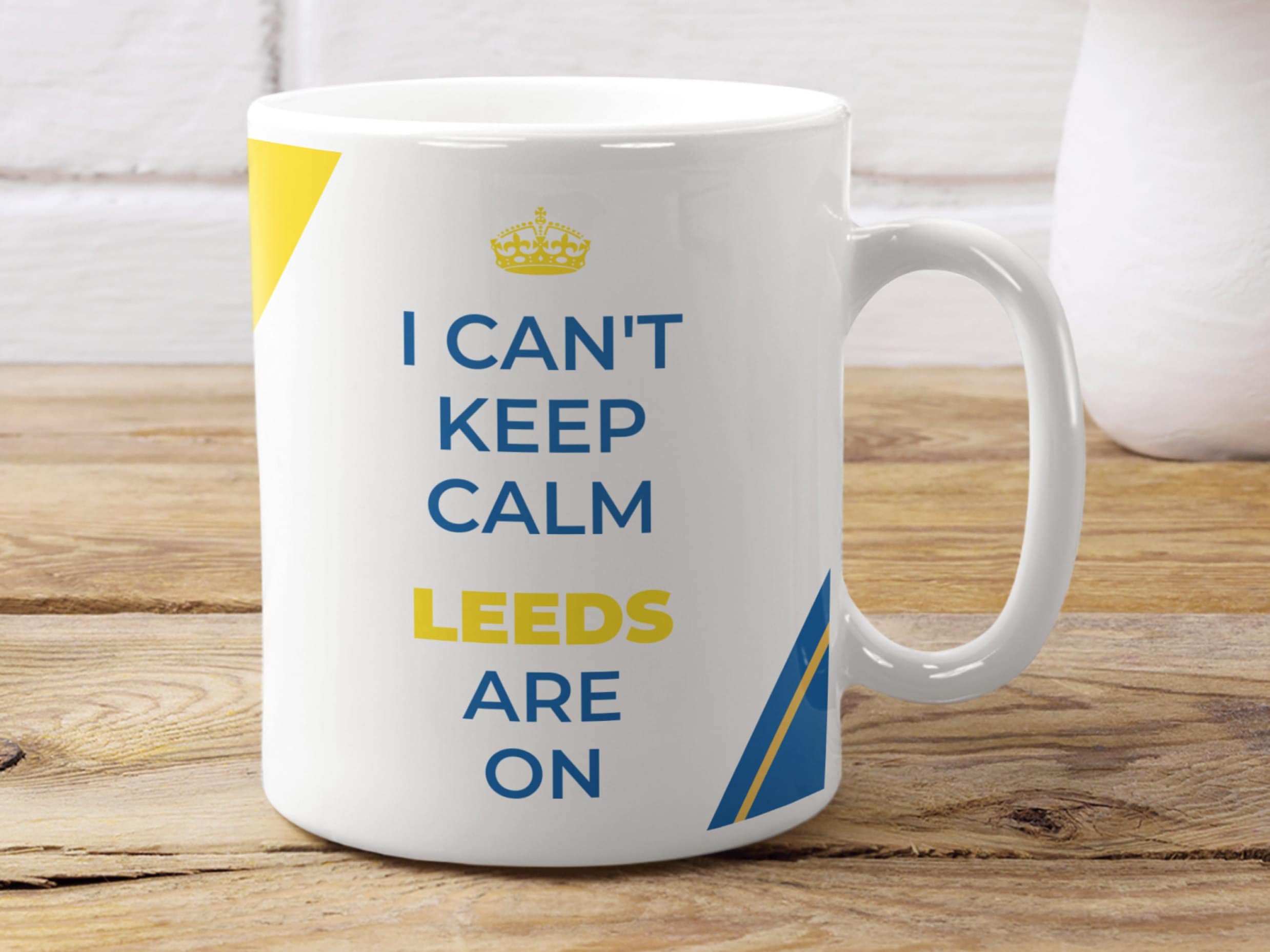 Leeds Fan Coffee Mug, 11 Oz Ceramic Tea Cup, Funny Father's Day Gift ...