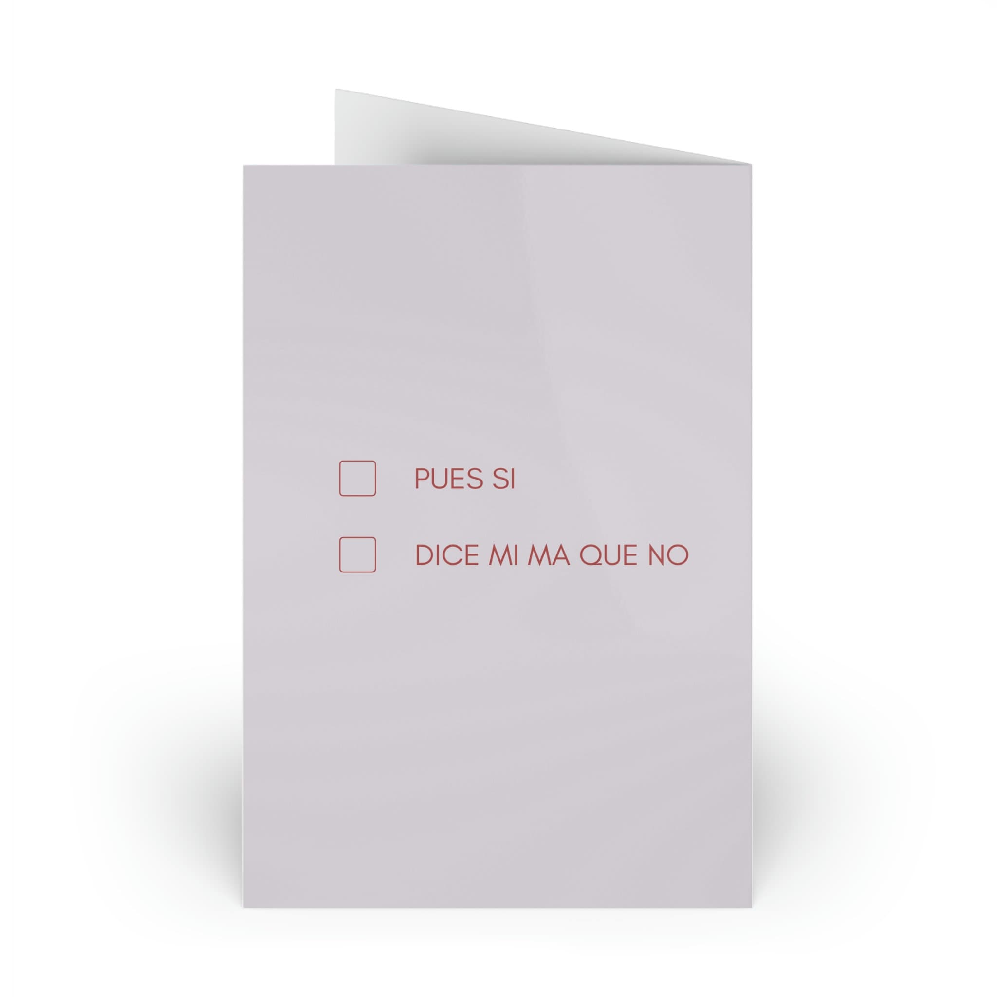 Will You Be My Valentina? Greeting Card; Valentines Day; Hispanic ...