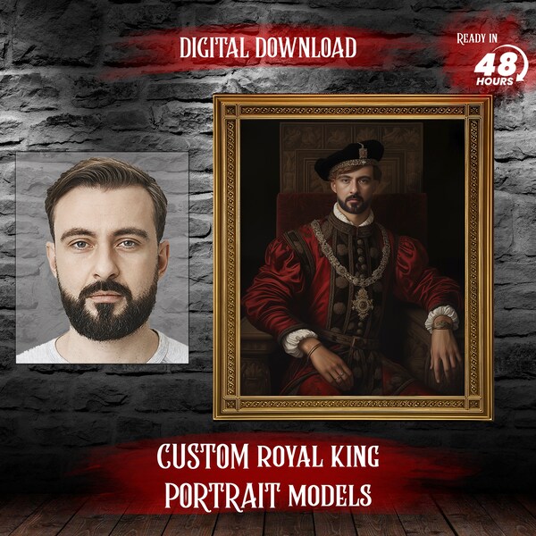 Royal Portrait - Etsy