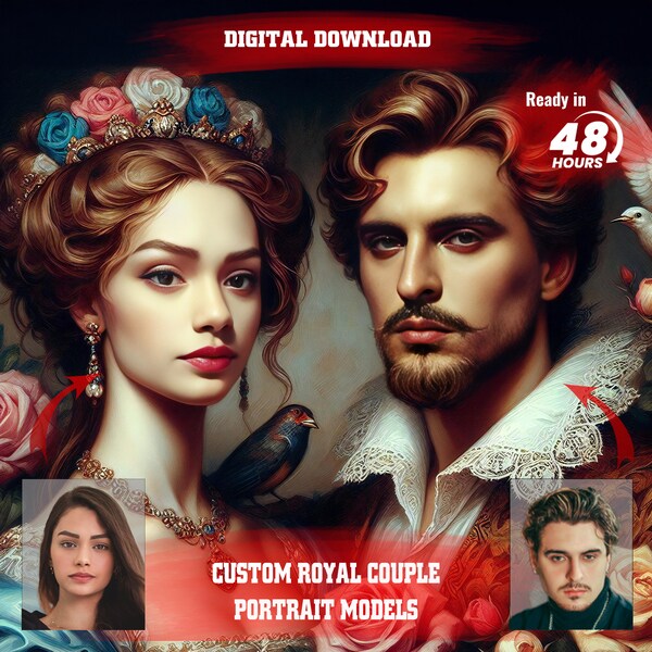 Royal Portrait - Etsy