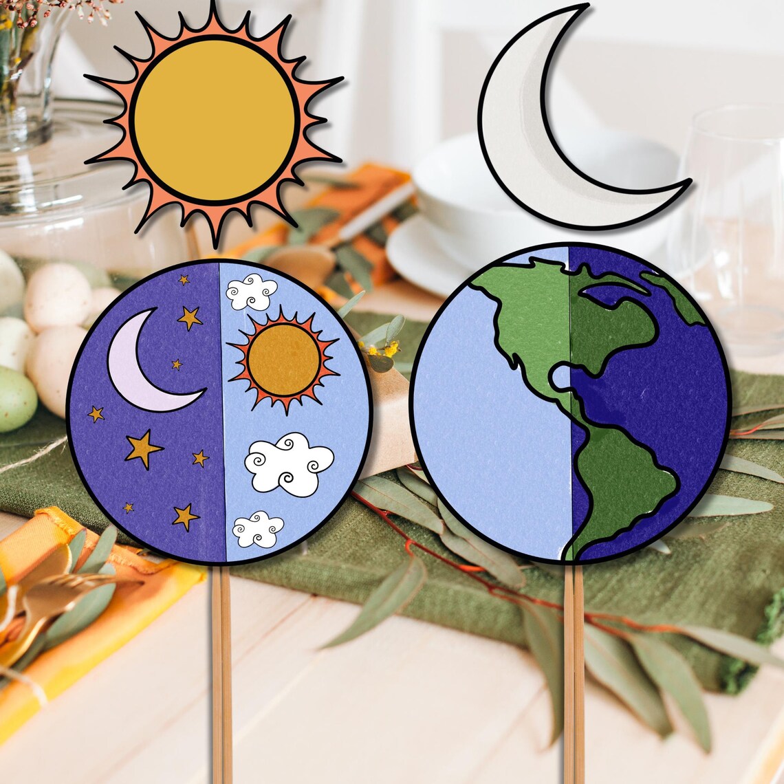 Printable Kindergarten Spring Equinox Craft March Vernal Equinox ...