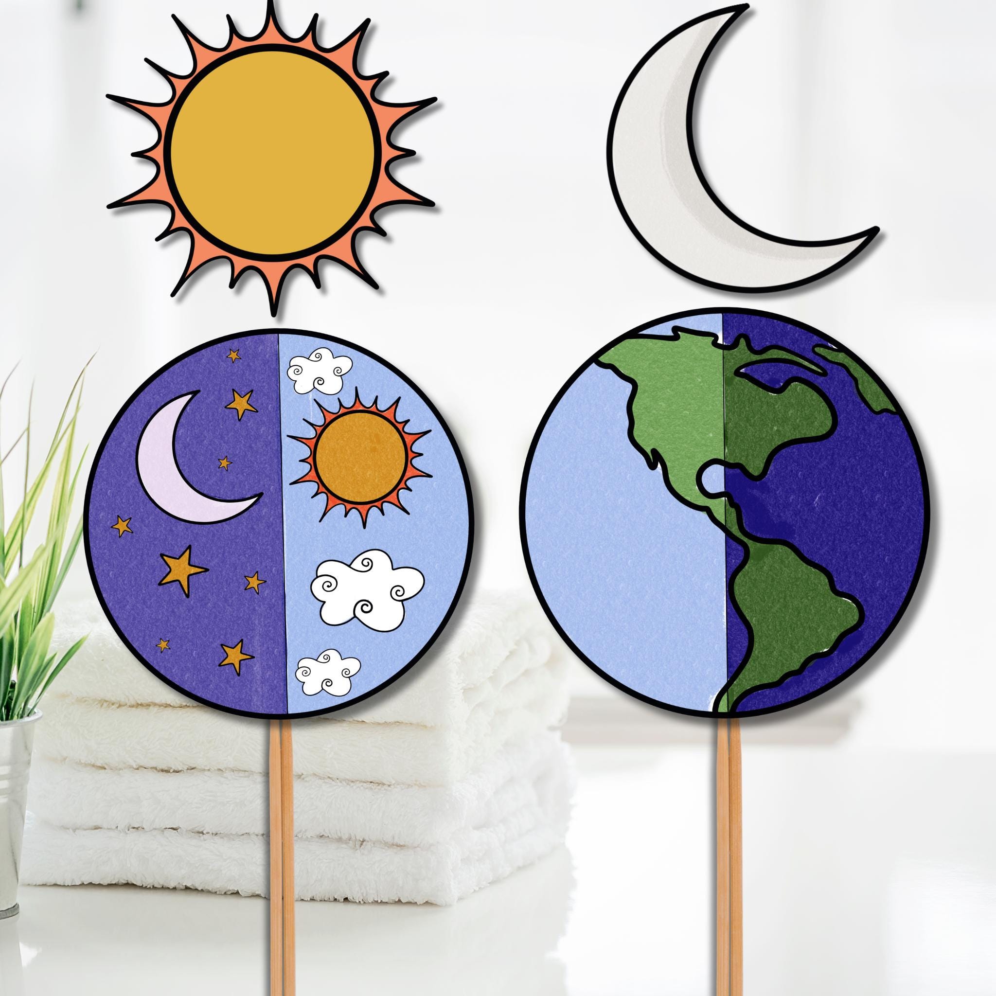 Printable Kindergarten Spring Equinox Craft March Vernal Equinox ...