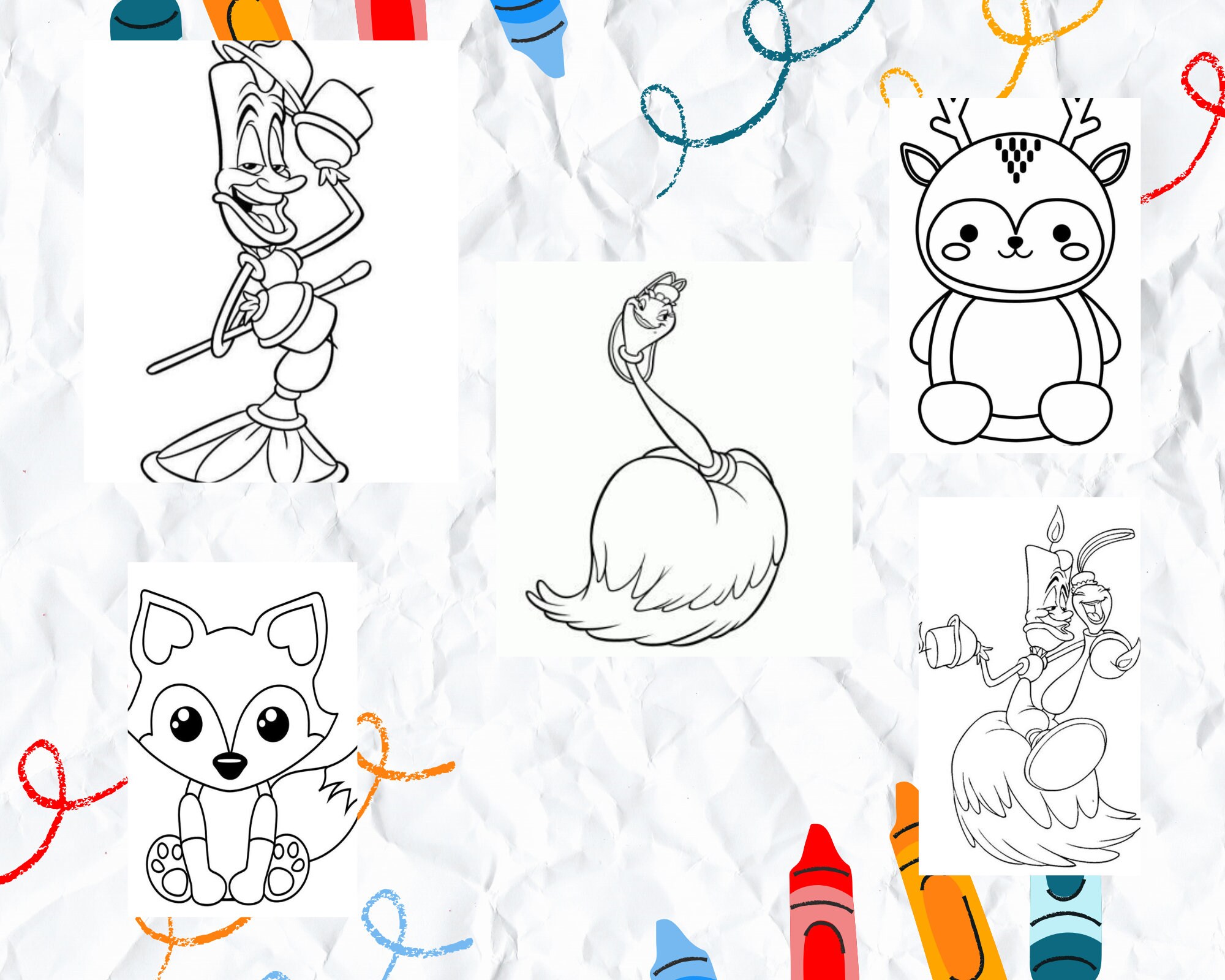 Kids Fun Pictures Coloring Pages, Cute Animal Coloring Pages, Cartoons ...