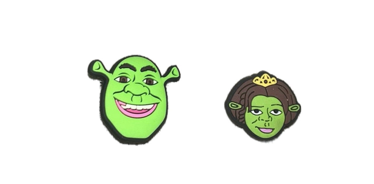 Shrek Inspired Croc Charms - Etsy