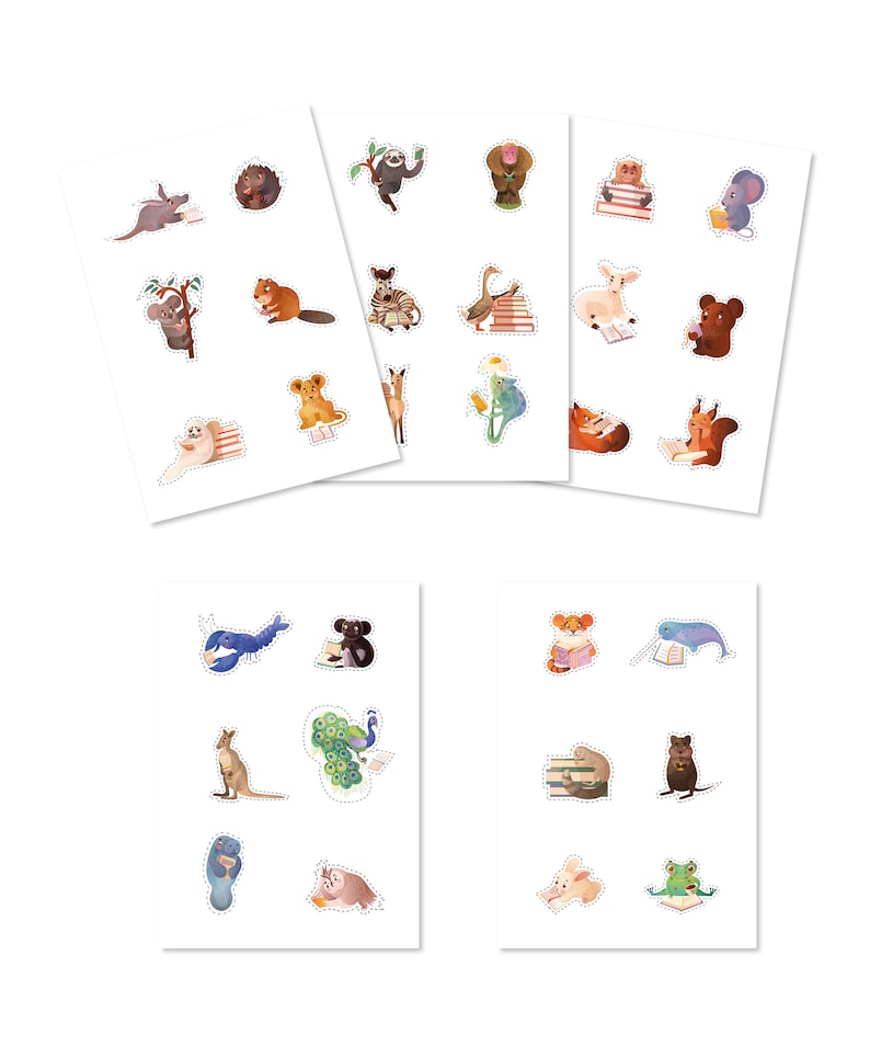 Alphabet With Animals, Animal Alphabet Clipart, Kindergarten Clipart ...