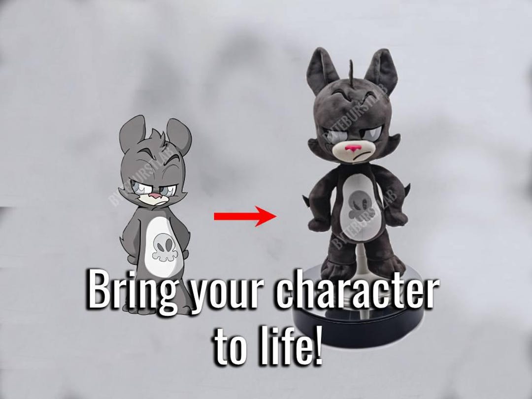 Custom Plushie: Design Your Own Plush - Anime, Dragon, OC - Etsy