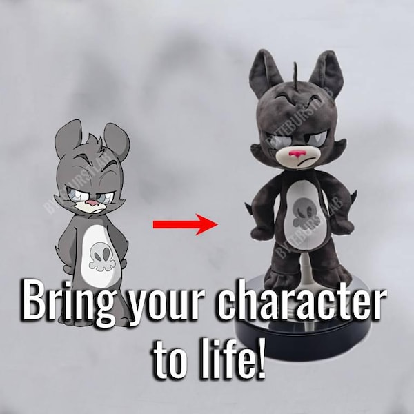 Custom Oc Plushie - Etsy