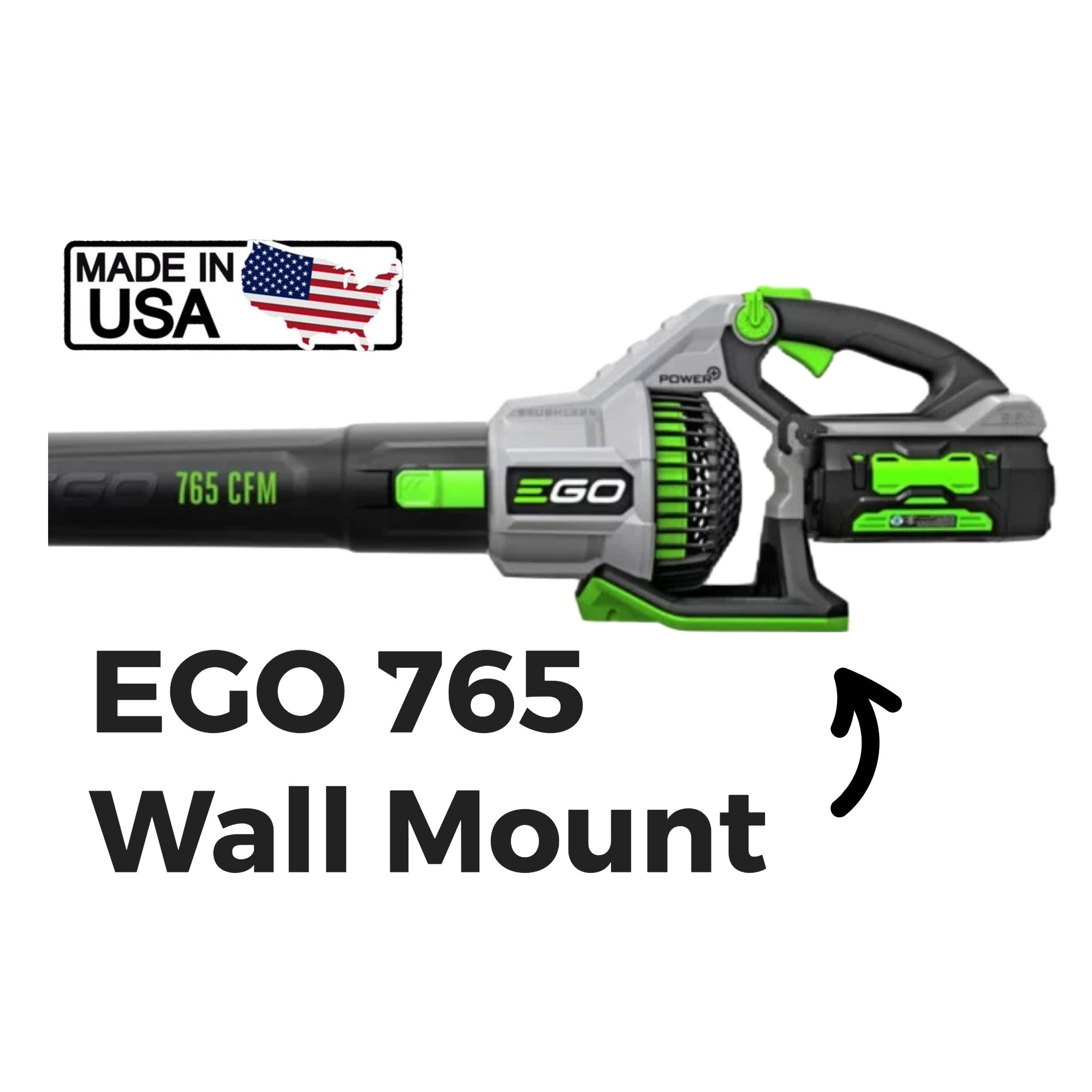 Wall Mount for EGO 765CFM 56v Leaf Blower Wall Mount - Etsy