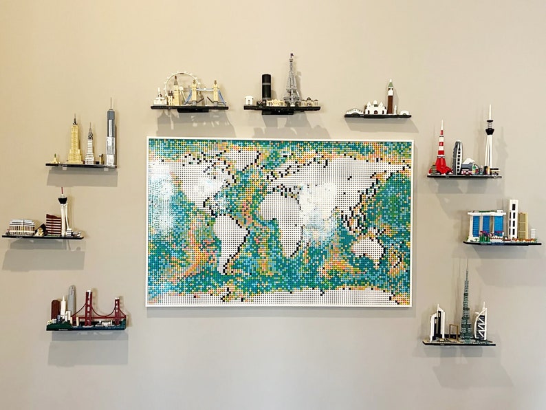 Wall Mount for the Lego Architecture Skylines 21051 21034 - Etsy