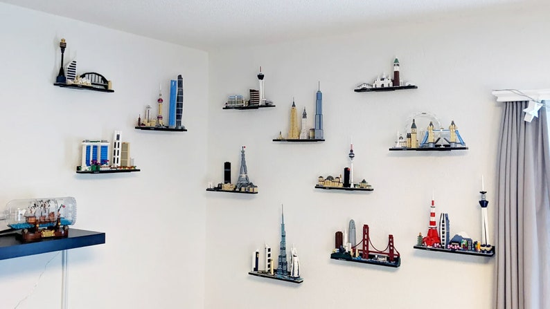 Wall Mount for the Lego Architecture Skylines 21051 21034 - Etsy