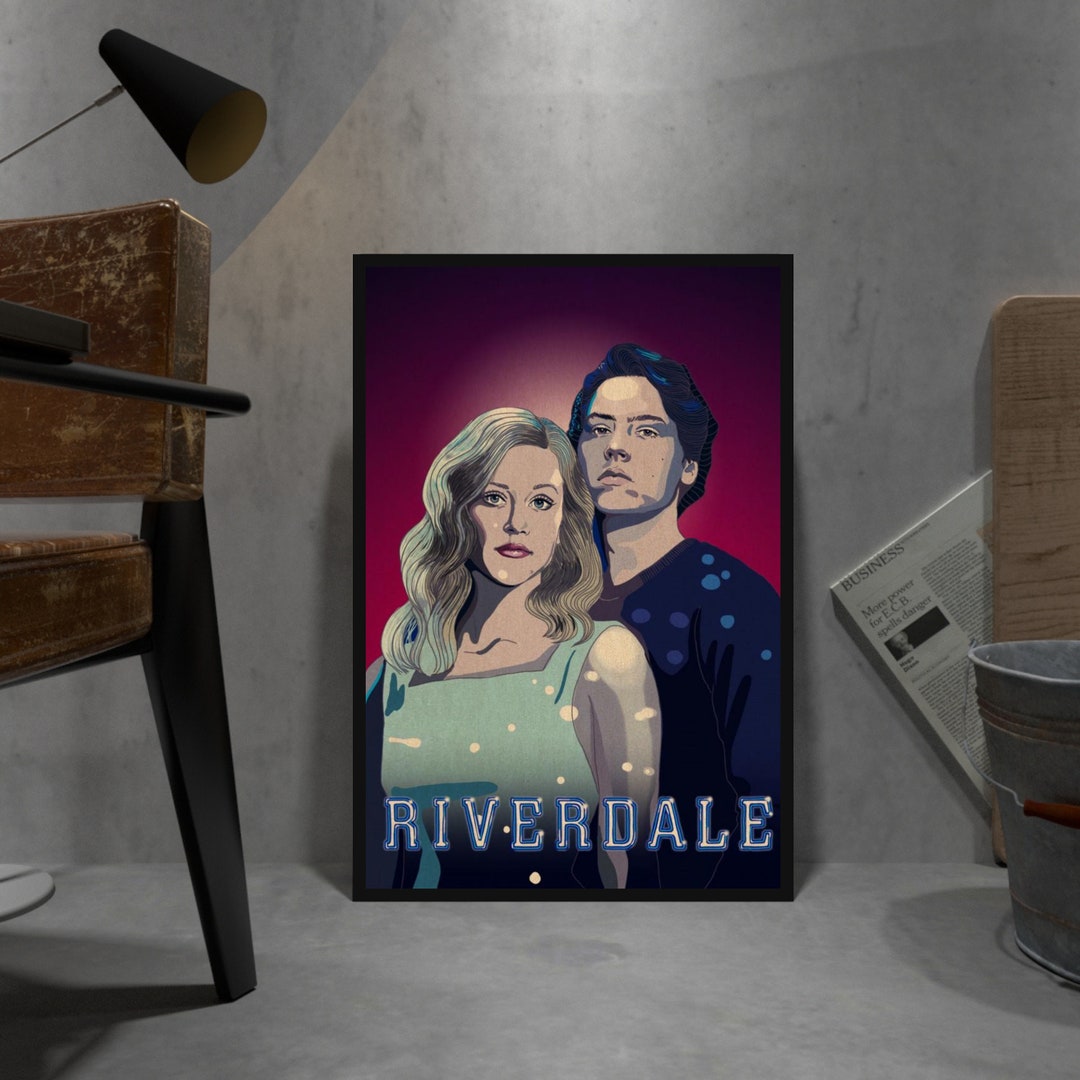Riverdale Retro Poster, Kraft Paper Print, Movie Wall Art Gift, Anime ...