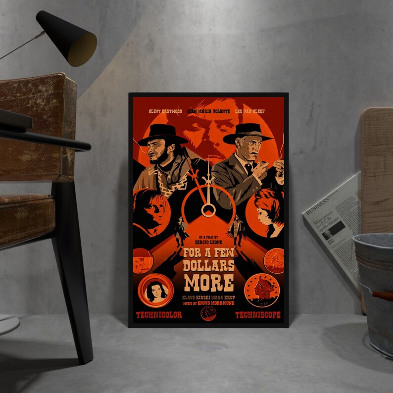 Good Bad Ugly Poster Kraft Paper Print Movie Wall Art Gift - Etsy