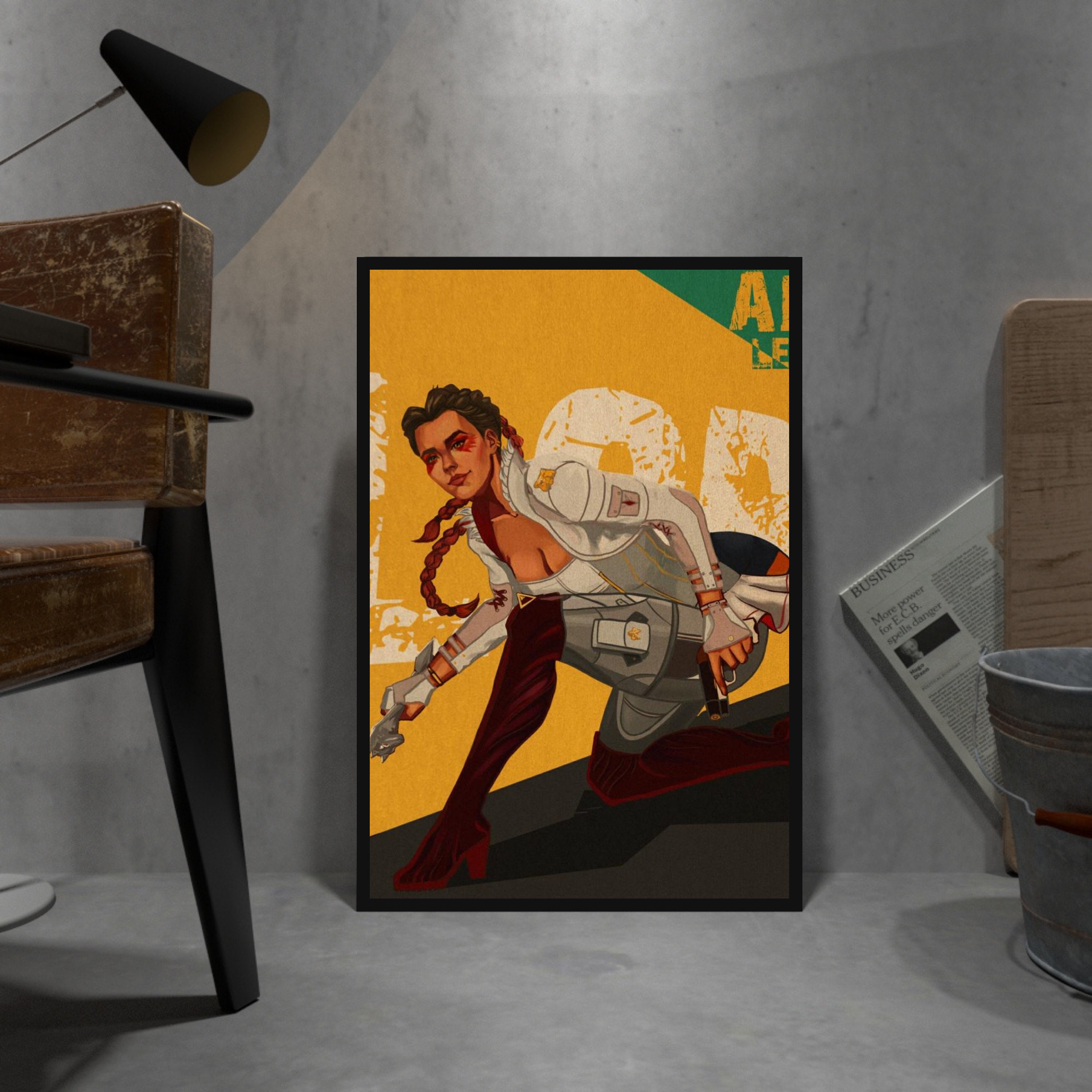 Apex Legends Poster, Kraft Paper Print, Movie Wall Art Gift, Anime Wall ...