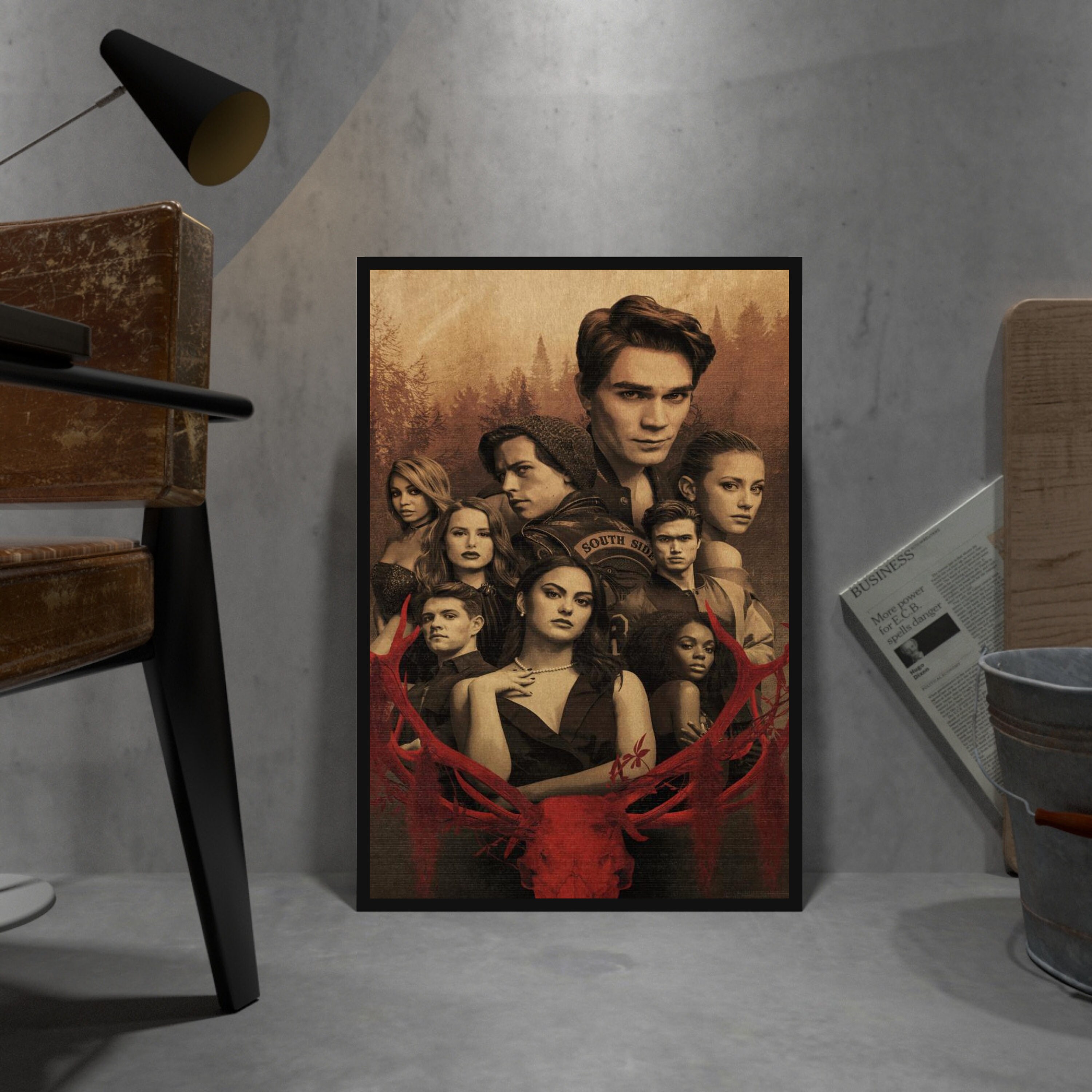 Riverdale Retro Poster Kraft Paper Print Movie Wall Art - Etsy