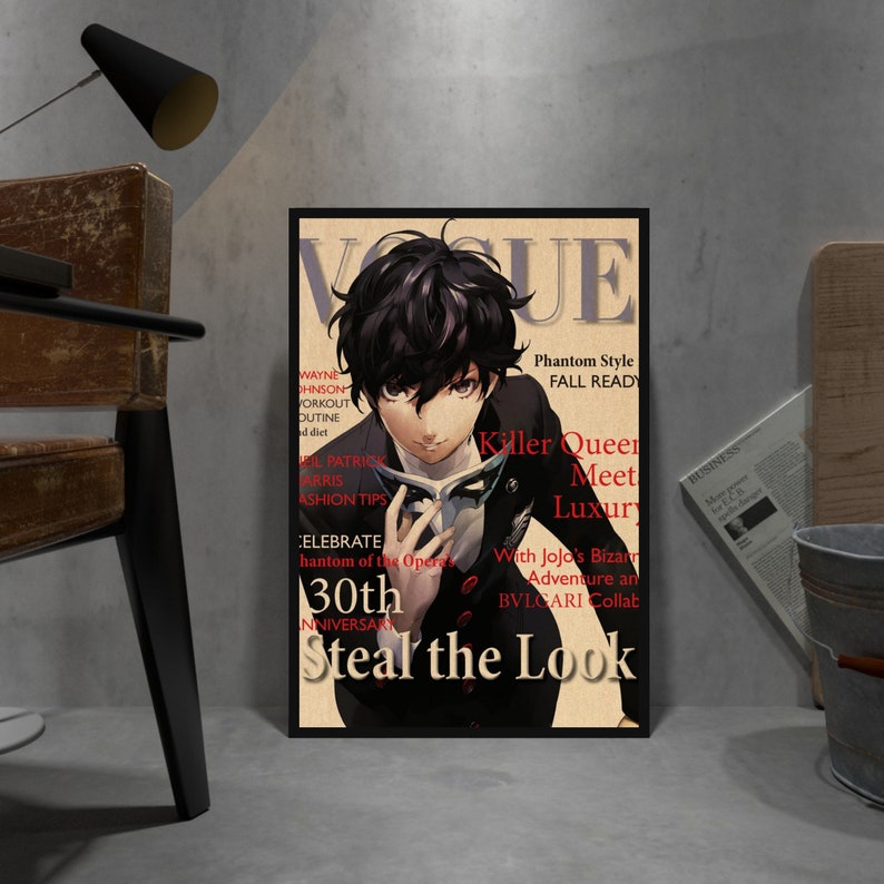 Persona 5 Poster Kraft Paper Print Movie Wall Art Gift - Etsy