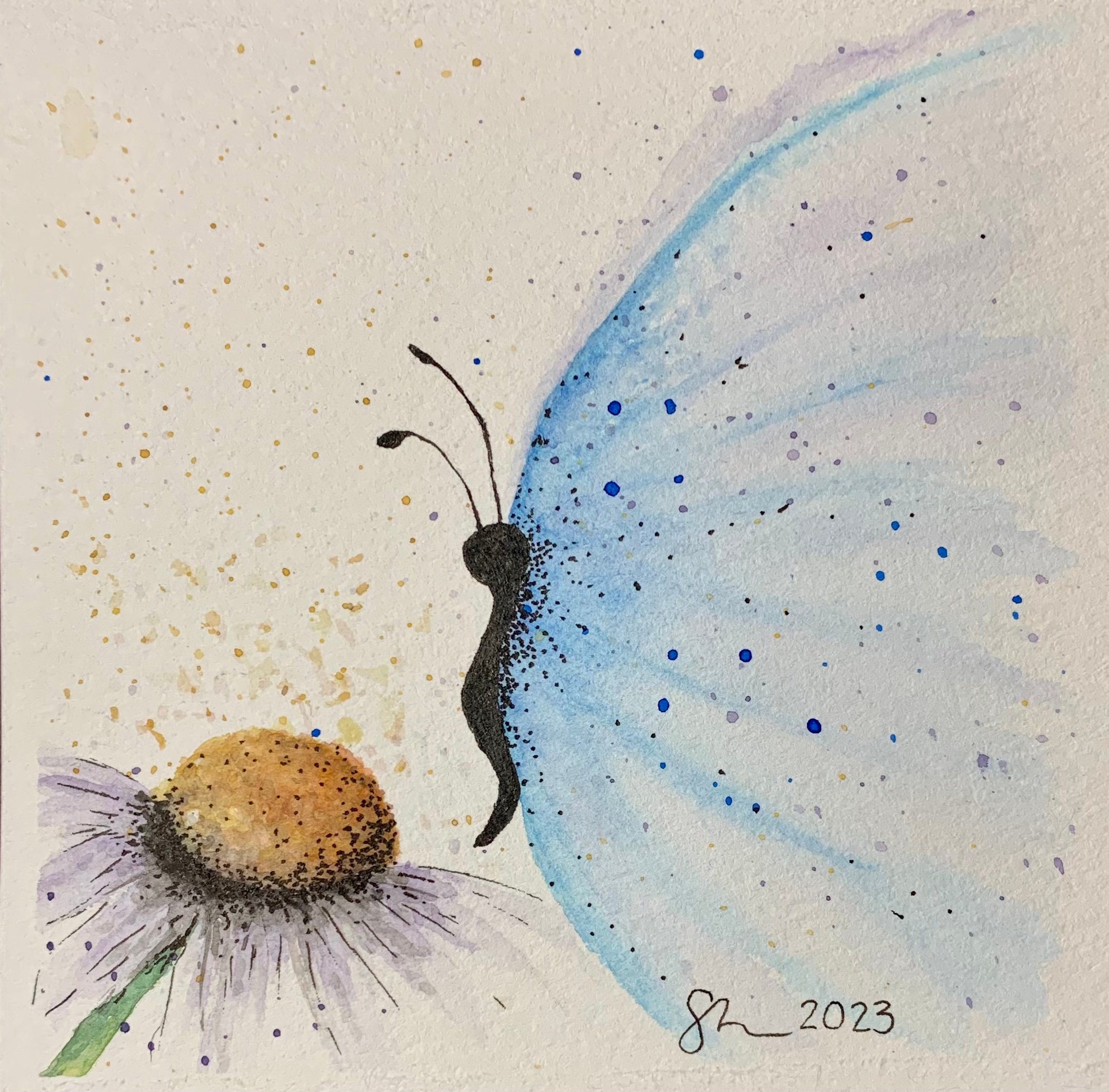 The Magic of Flight Original Watercolor - Etsy