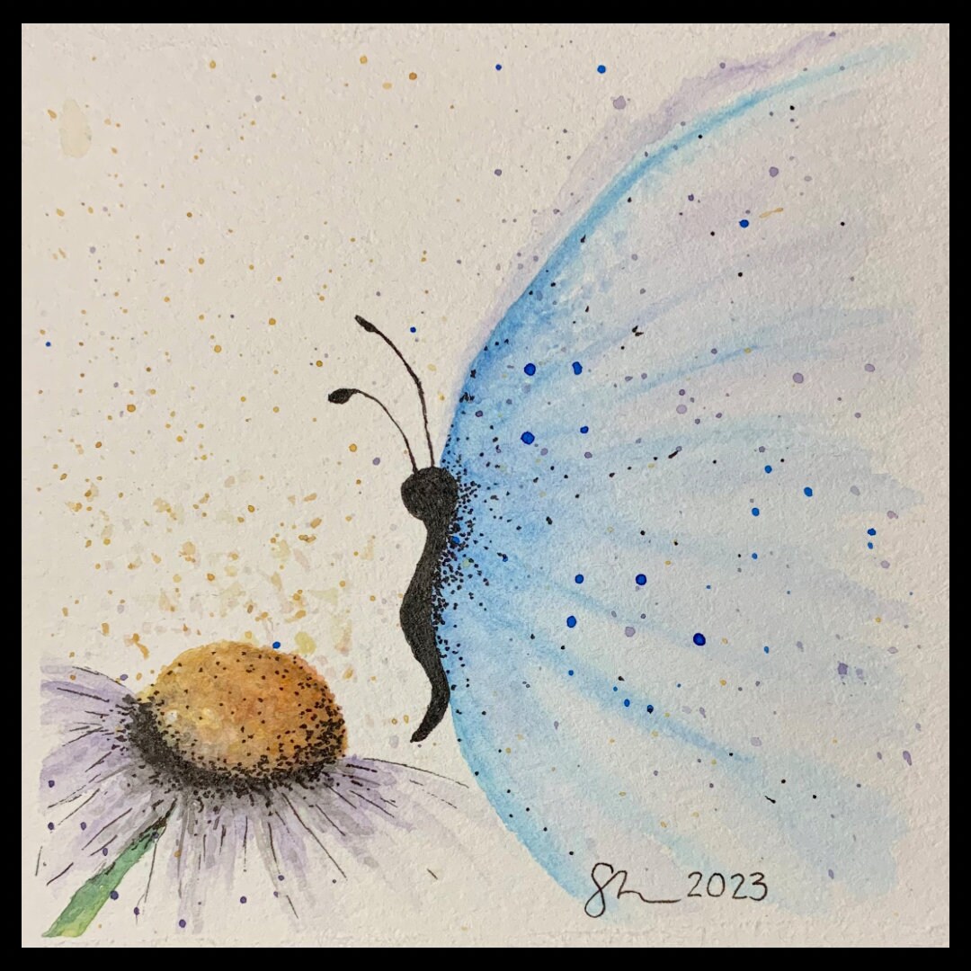 The Magic of Flight Original Watercolor - Etsy