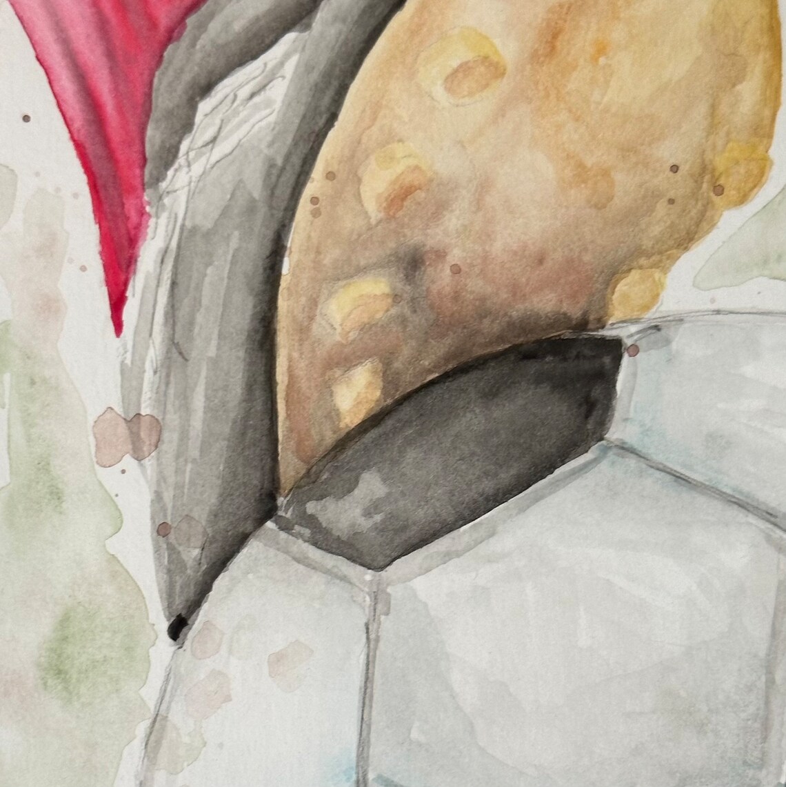 Goal Kick Original Watercolor - Etsy