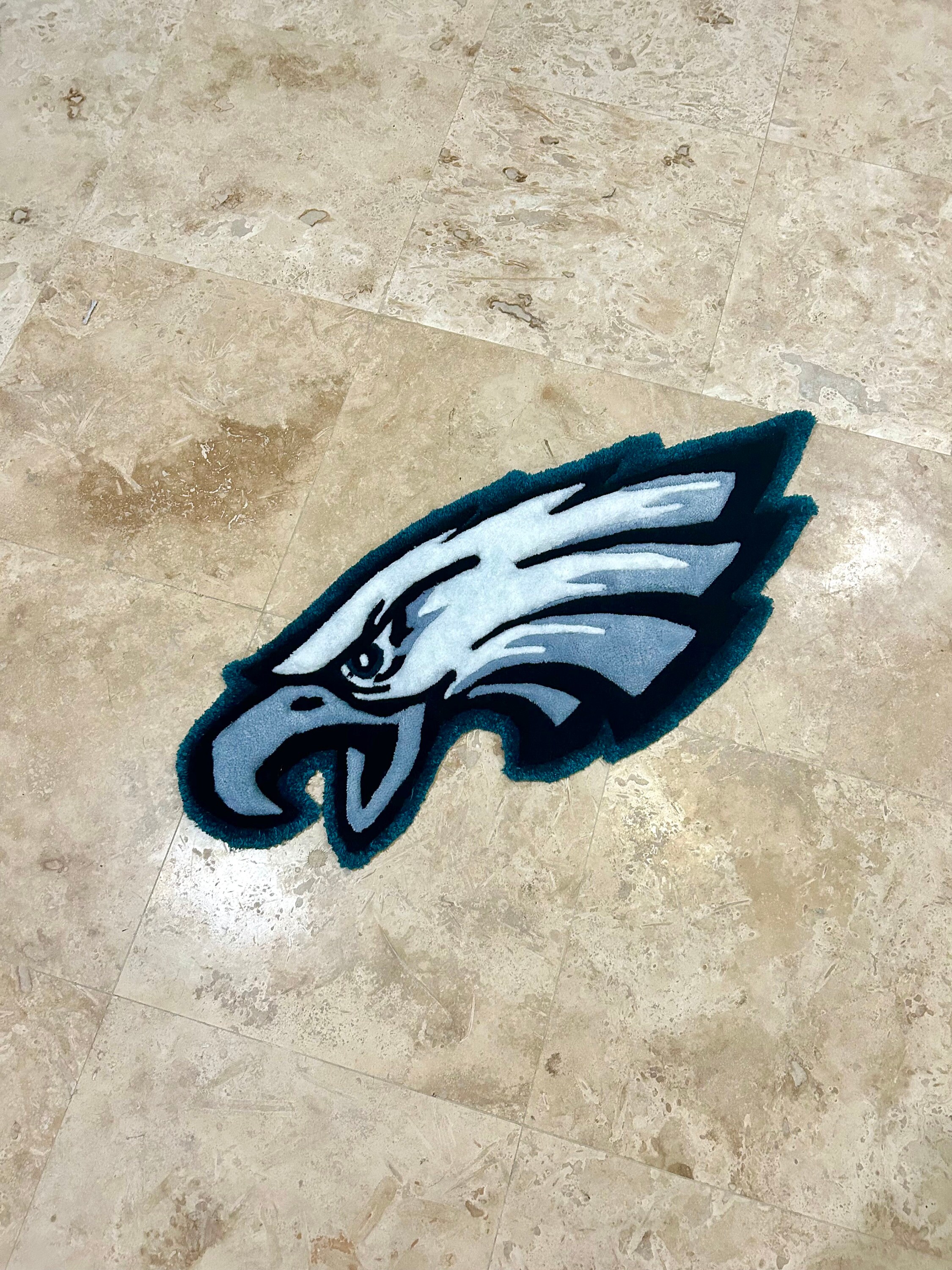 Handmade Tufted Philadelphia Eagles Rug - Etsy