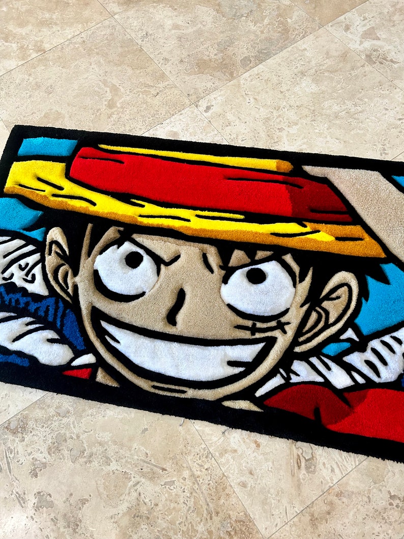 Luffy Custom Rug - Etsy