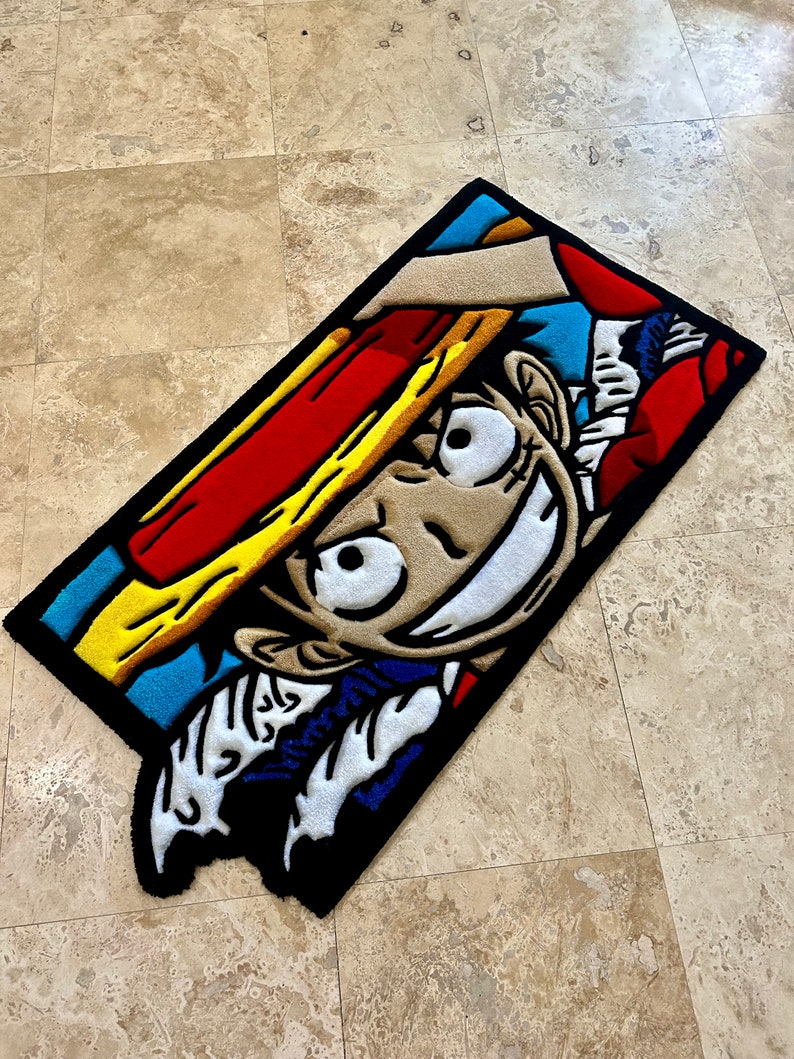 Luffy Custom Rug - Etsy