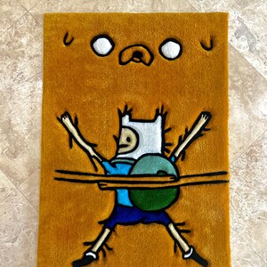 Handmade Adventure Time Rug - Etsy