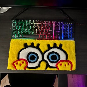 Spongebob Keyboard Rug - Etsy