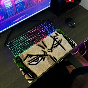 Handmade Tufted Zoro Keyboard Rug - Etsy