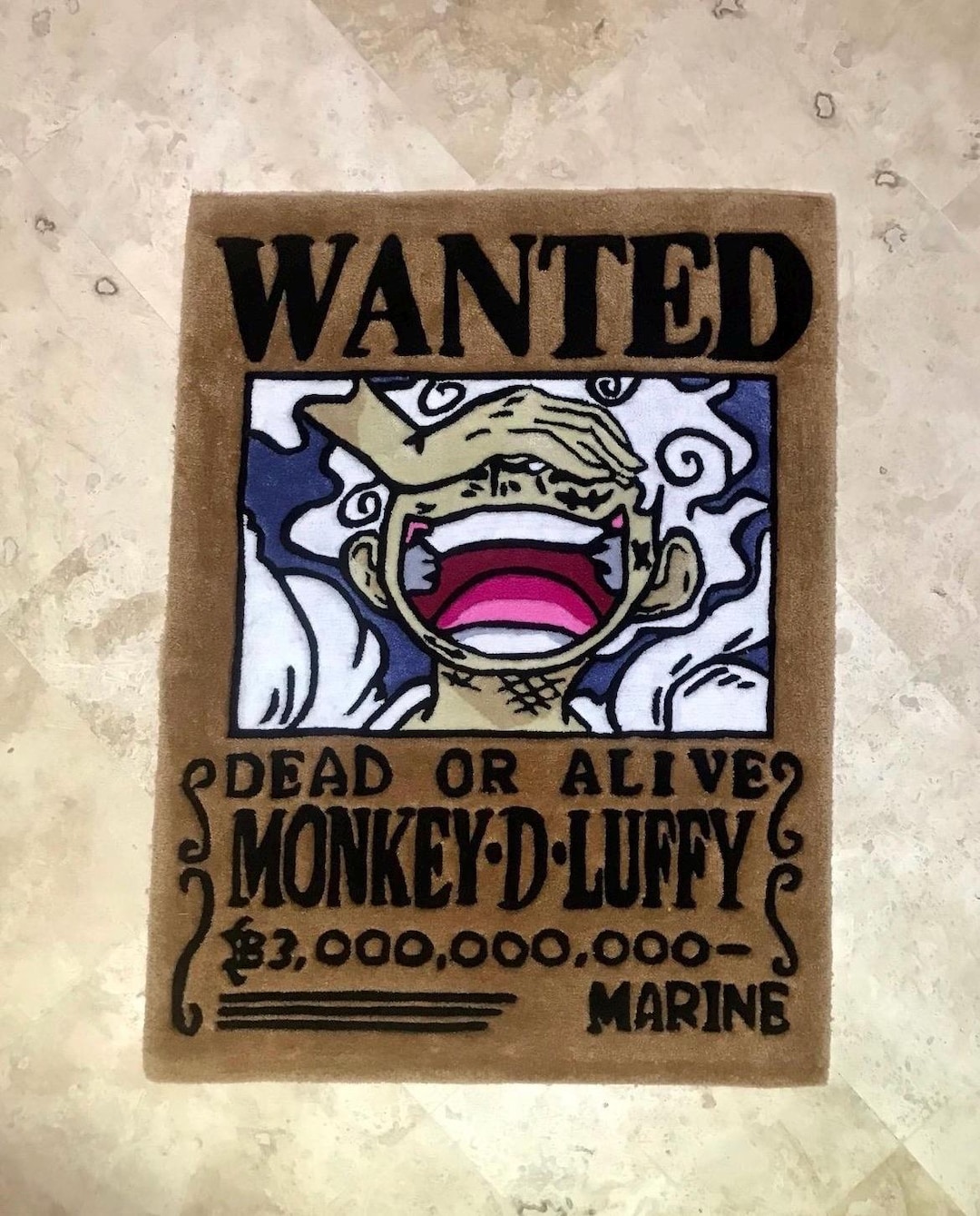 Luffy Wanted Poster - Etsy