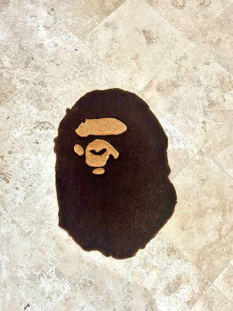 Custom BAPE Ape Rug - Etsy
