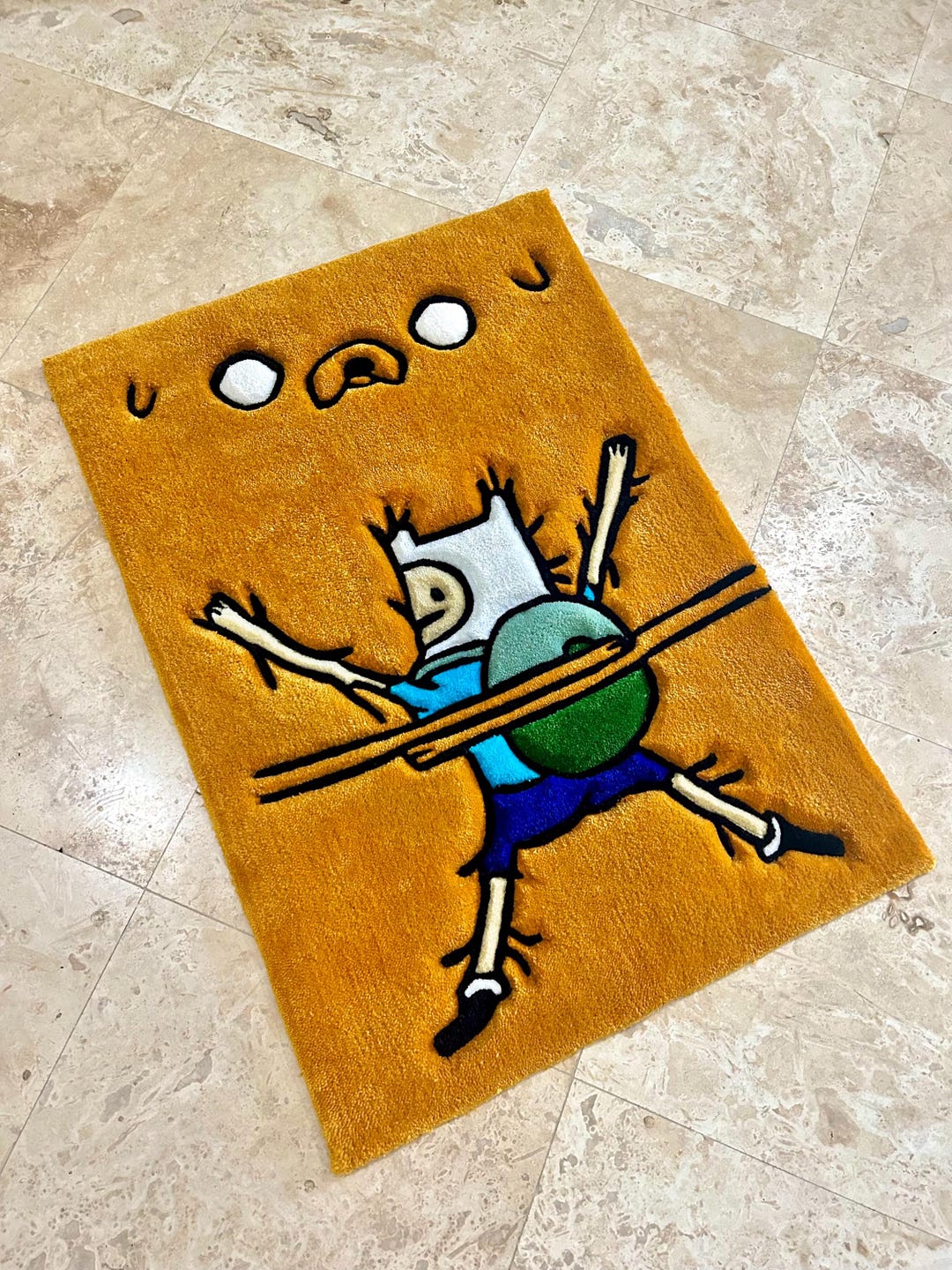 Handmade Adventure Time Rug - Etsy