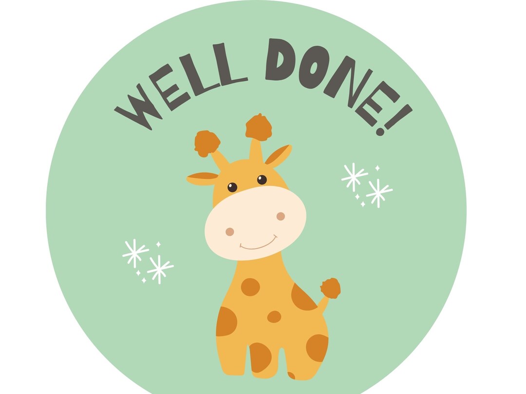 Well Done Stickers - Etsy