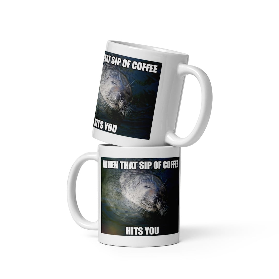 When That Sip of Coffee Hits You - Etsy