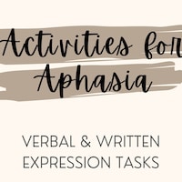 The Aphasia Workbook PDF for Stroke and TBI Evidence-based Worksheets ...