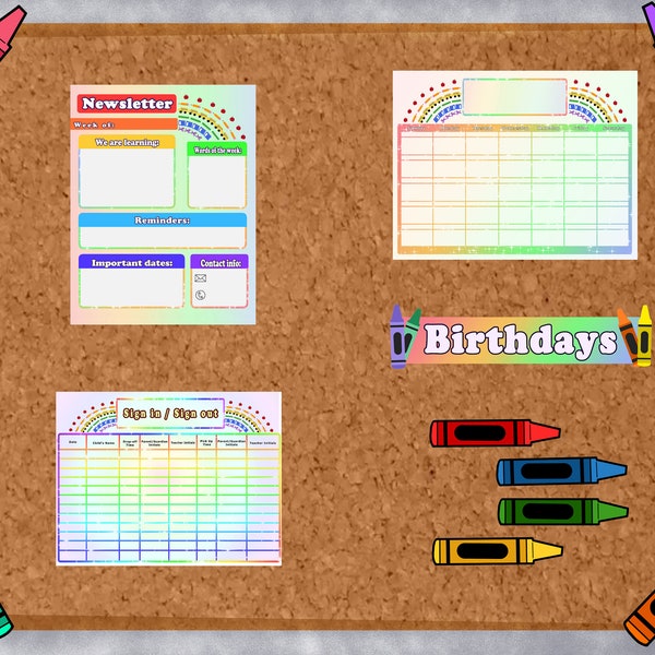 Parent Board Daycare - Etsy