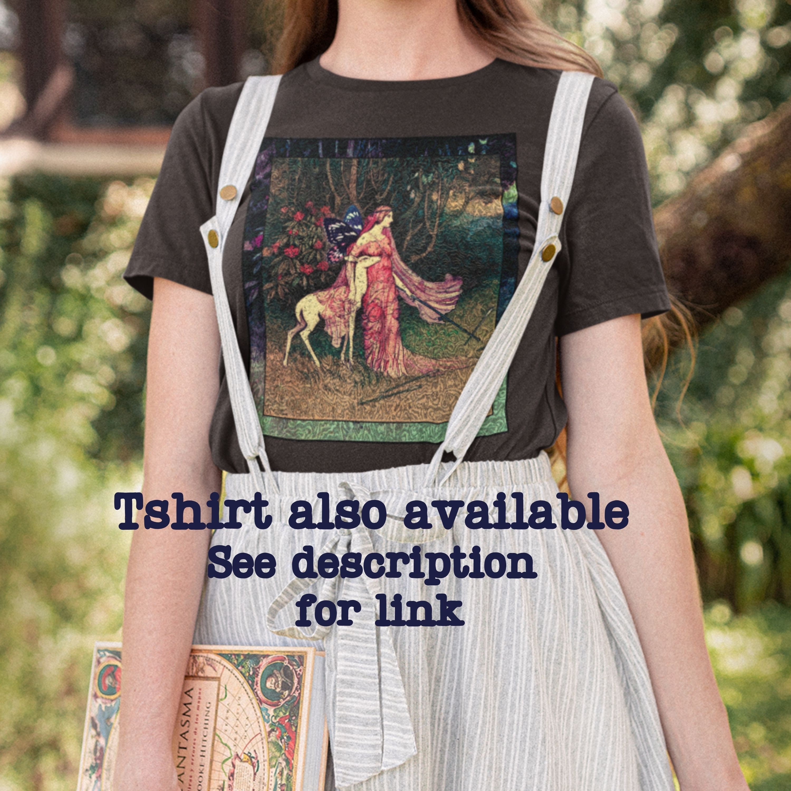 Whimsigoth Forestcore Fairy Garden Adjustable Tote Bag Fairycore Grunge ...