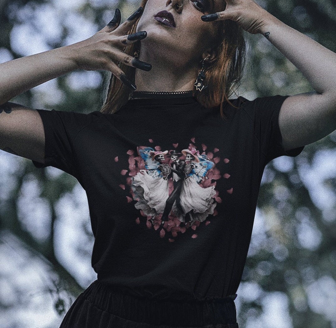 Fairies Dance With Death T-shirt – Fairycore Goblincore Whimsigoth - Etsy